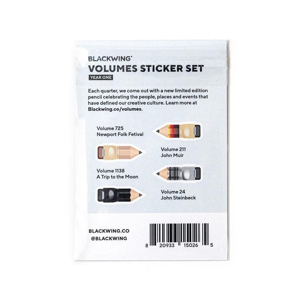 Blackwing Volumes Sticker Set Año 1 – La Libretería