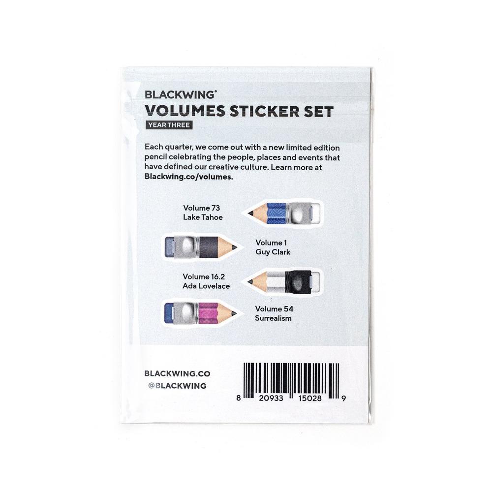 Blackwing Volumes Sticker Set Año 3 – La Libretería